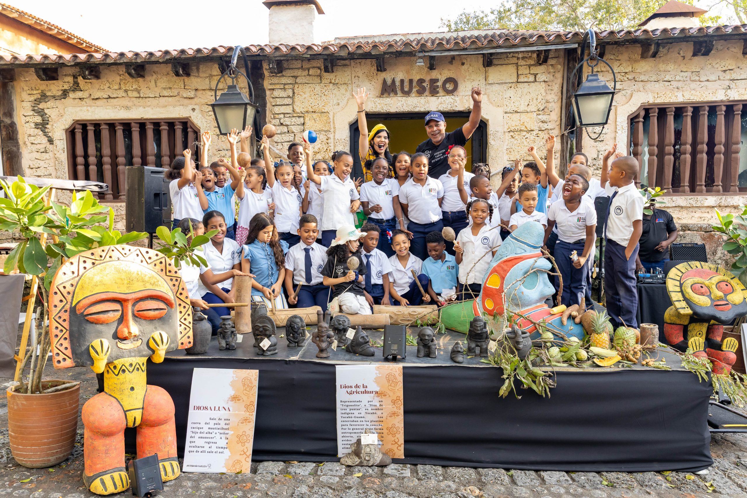 Realizan “Experiencia Taína en Son de Paz” en Museo Arqueológico | Casa ...